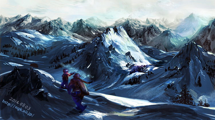 mountains | yamato | AWRD