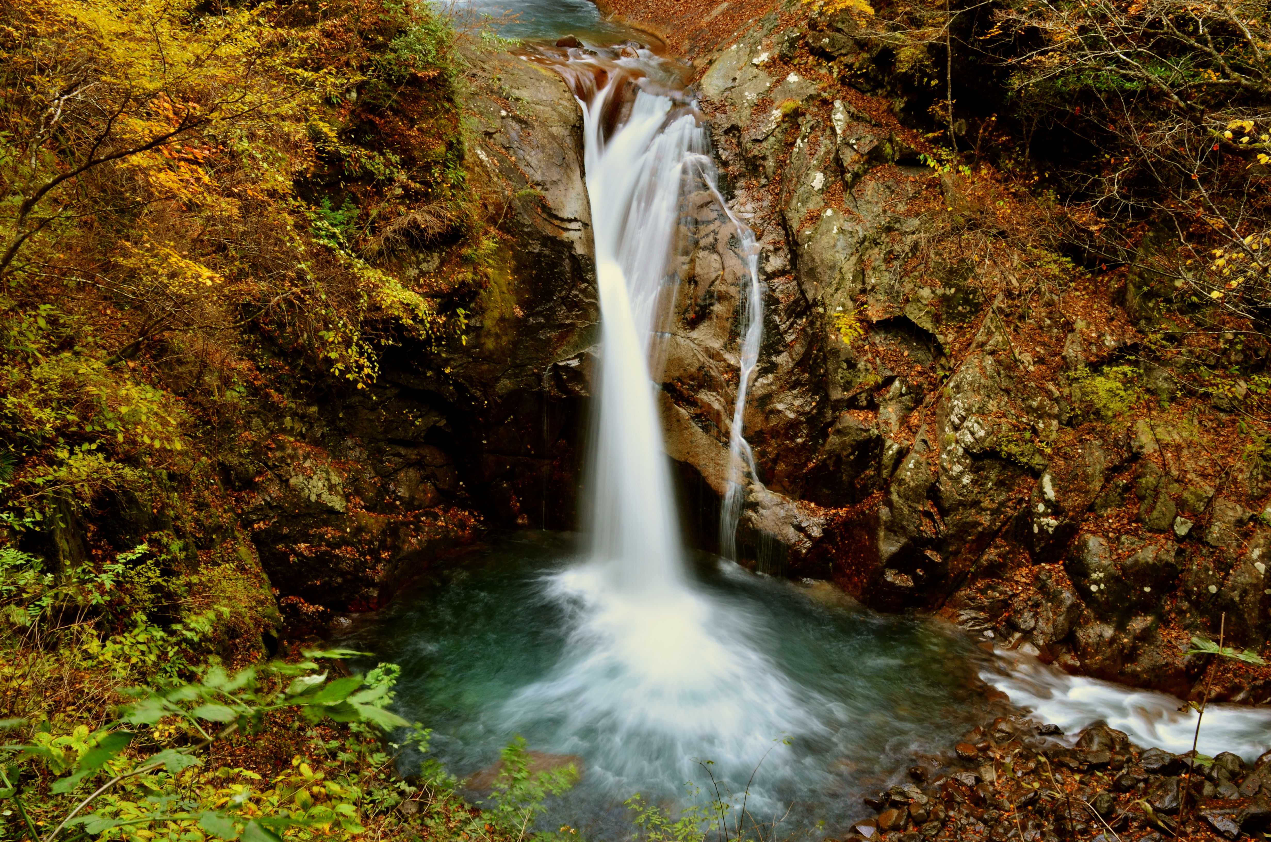 Waterfall Of Autumn Scenery 2 Chikara Amano AWRD 